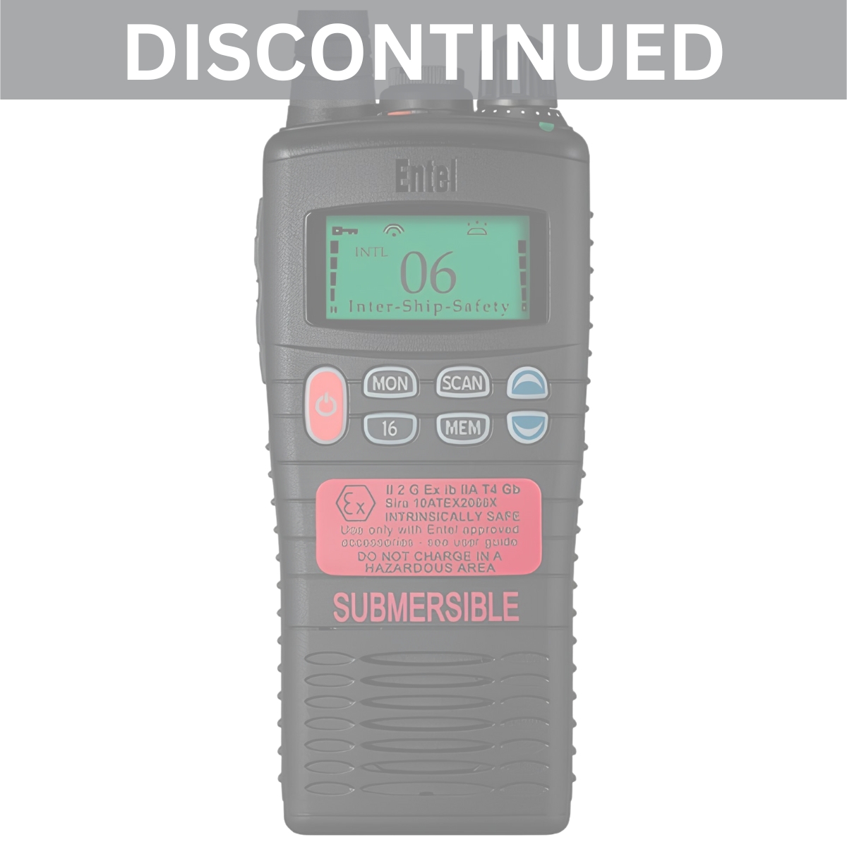 Entel HT844 ATEX Radio - Discontinued